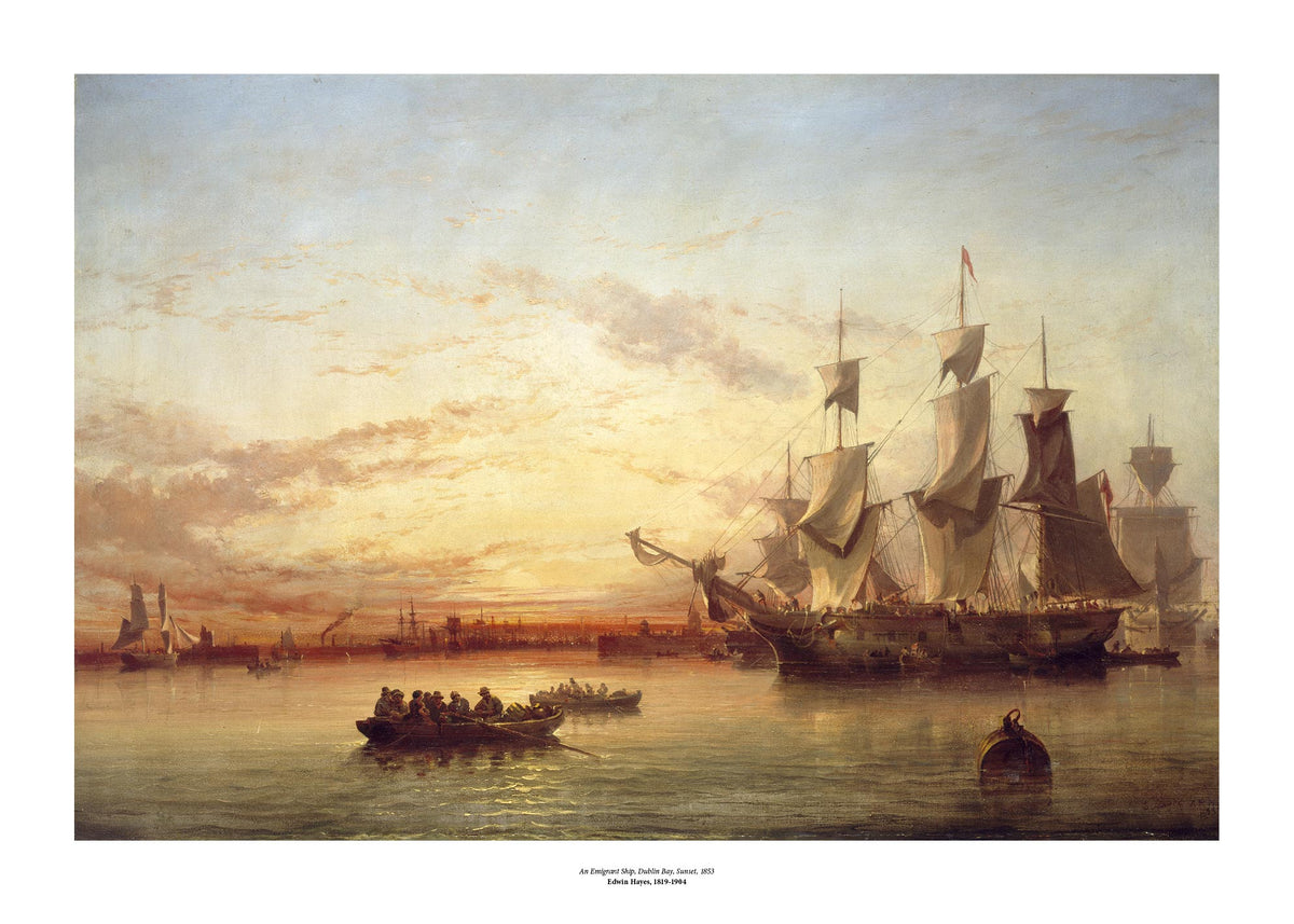 An Emigrant Ship Art Print – National Gallery of Ireland Shop